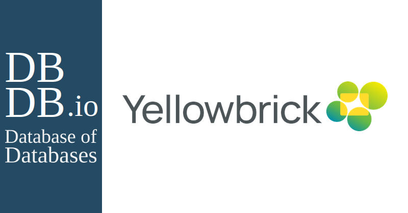 Yellowbrick - Database of Databases