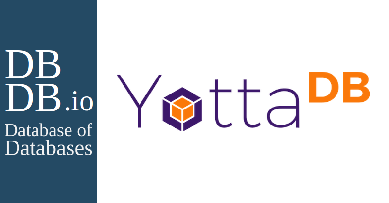 YottaDB - Database of Databases YottaDB - Database of Databases