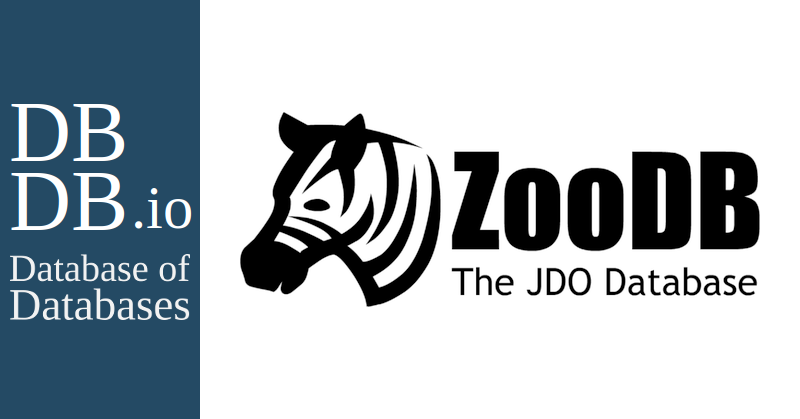 ZooDB - Database of Databases